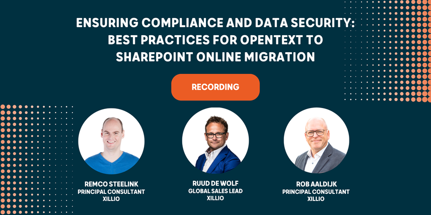 Best practices for OpenText to SharePoint Online migration