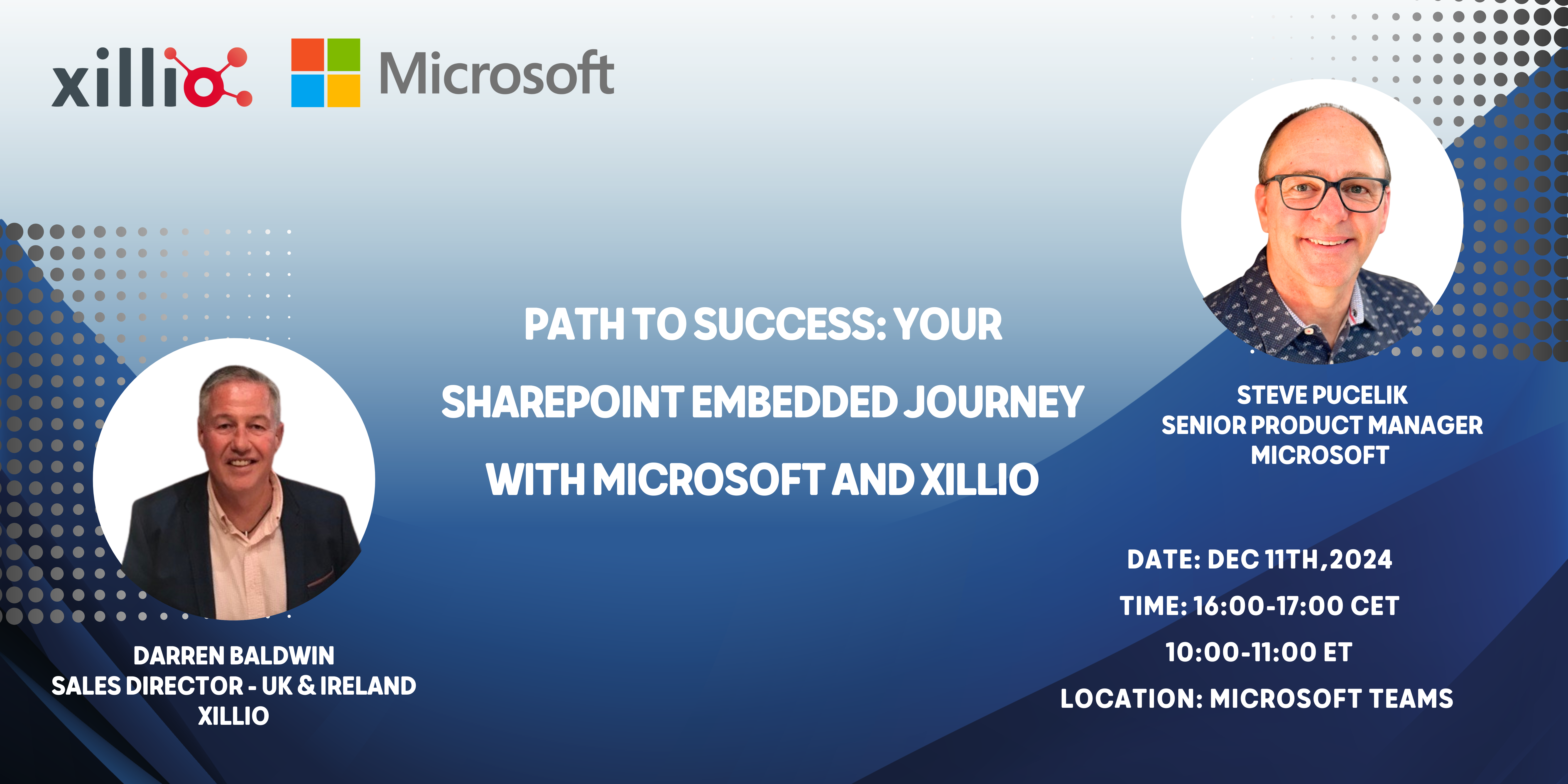 Your SharePoint Embedded journey with Microsoft & Xillio