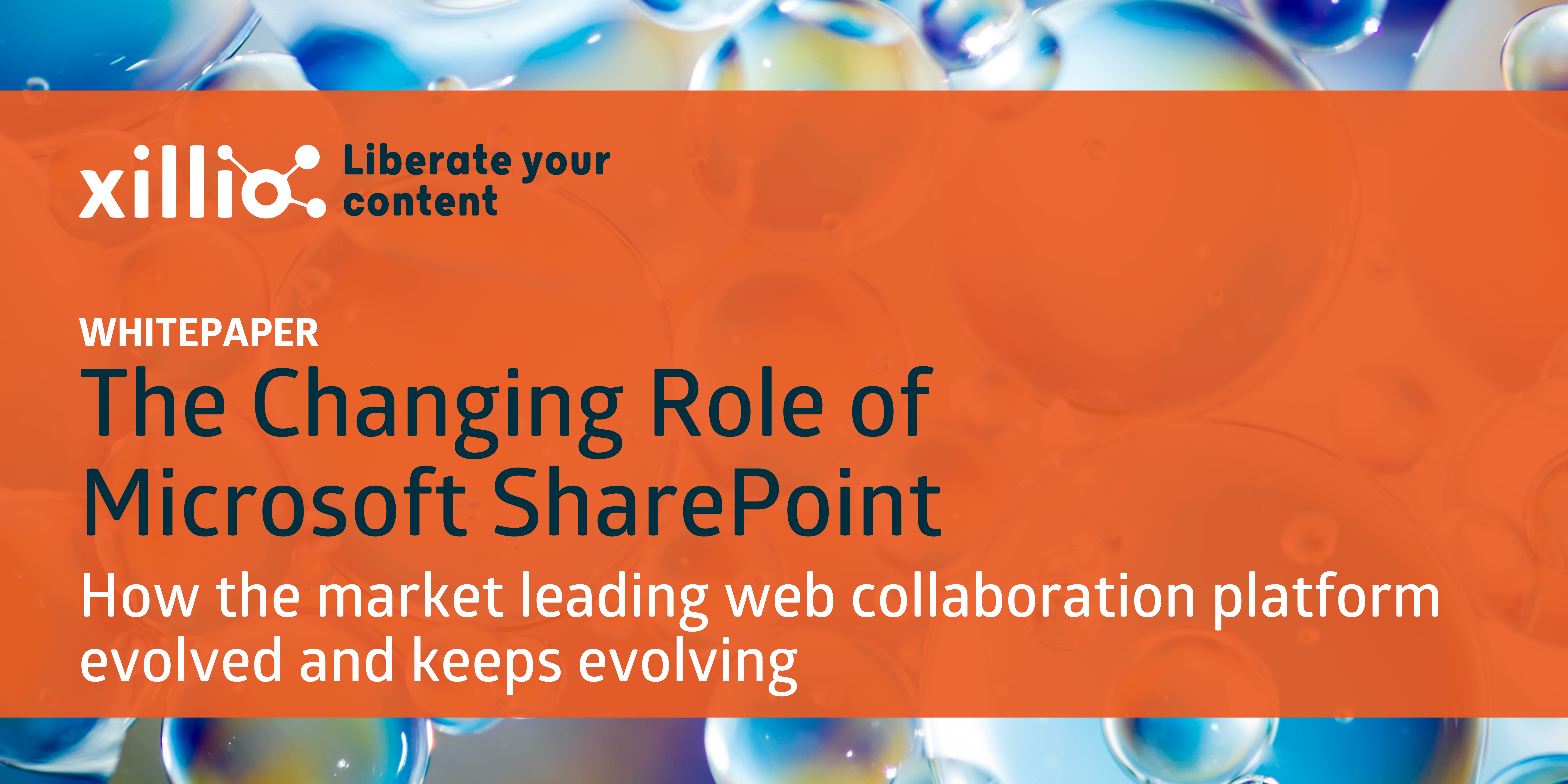 The Changing Role of Microsoft SharePoint. Read White Paper