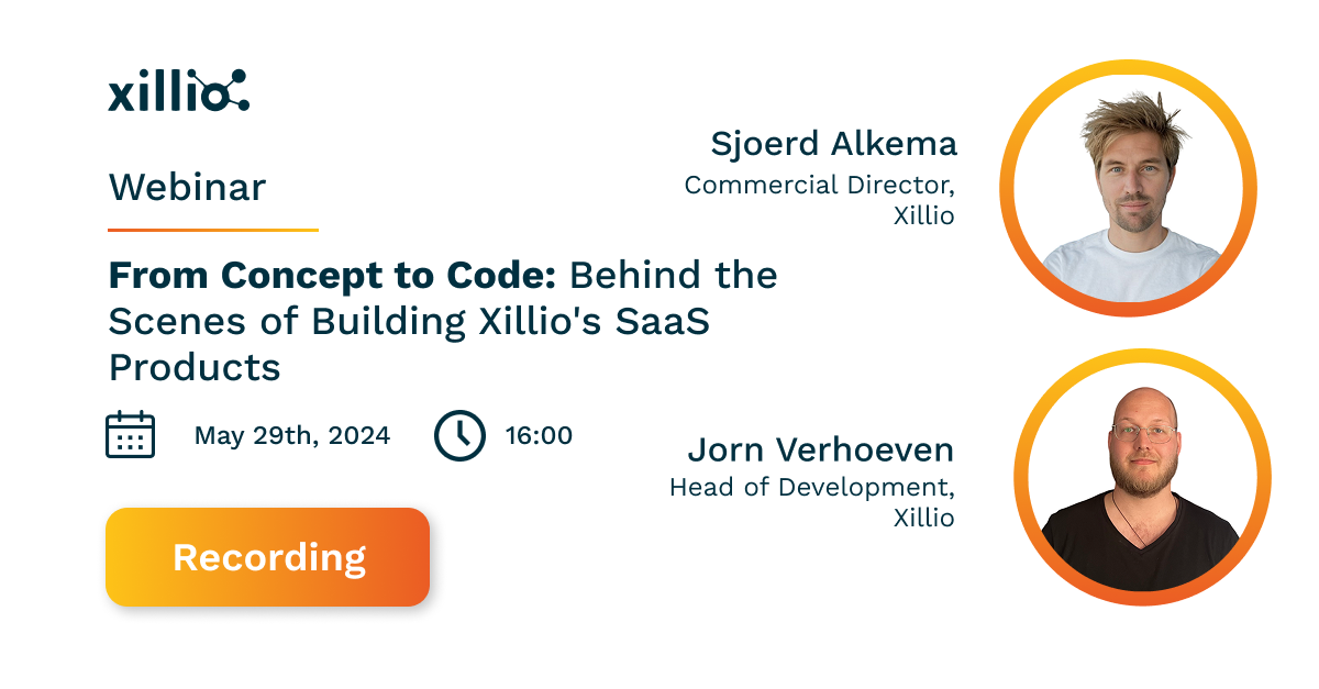 From concept to code: how Xillio builds its SaaS products