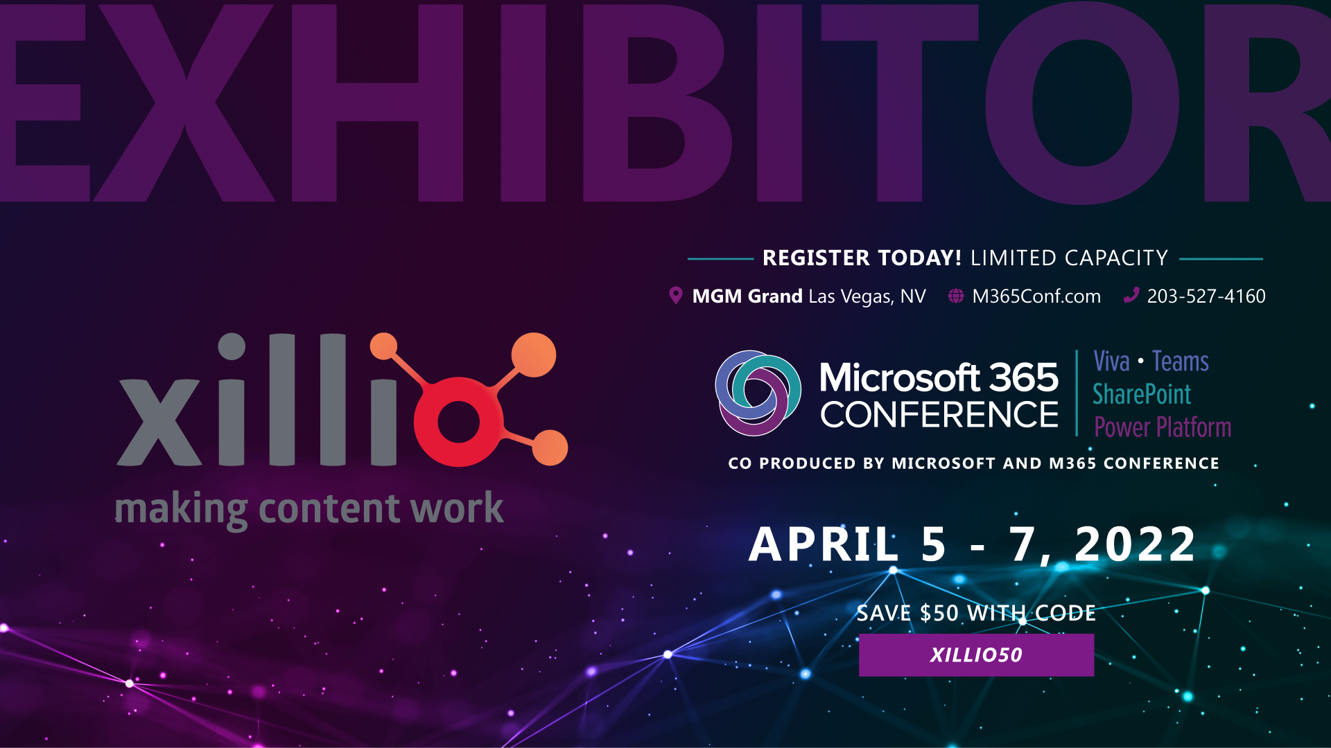 Xillio at the Microsoft 365 Conference in Las Vegas!